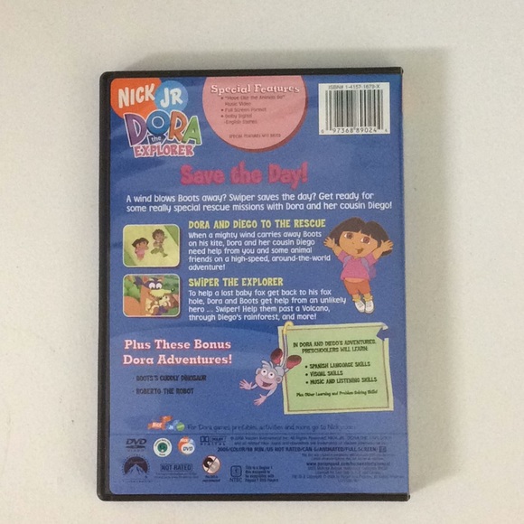 Media | Dora The Explorer Save The Day Dvd | Poshmark